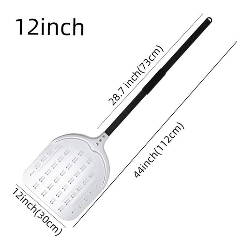 12 Inch Short Handle Shovel Kitchen Utensils Shape Pizza Turner Baking ...