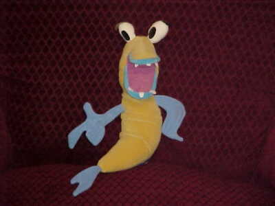 12" Nickelodeon Muddy Mudskipper Plush Doll From Ren & Stimpy Show 1997 ...