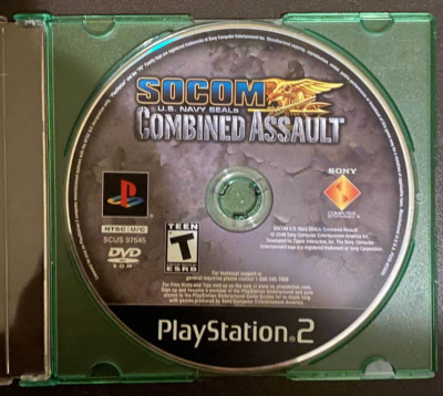 SOCOM U.S. Navy SEALs: Combined Assault - PS2 - DISC ONLY | eBay