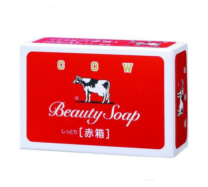 Bath and Body Soap Cow Brand Milk Beauty Red Blue Box Bar Japan ...