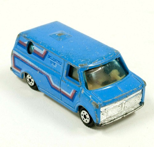Yatming No 899 Delightful Van Blue Vintage Toy Car Diecast AG293 | eBay