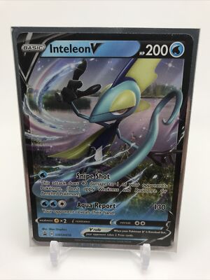 Pokémon TCG Inteleon V SWSH Black Star Promo SWSH016 Holo Promo | eBay
