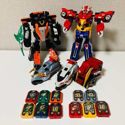 BANDAI Japan DX Megazord Power Rangers RPM Super Sentai Go-Onger Engine ...