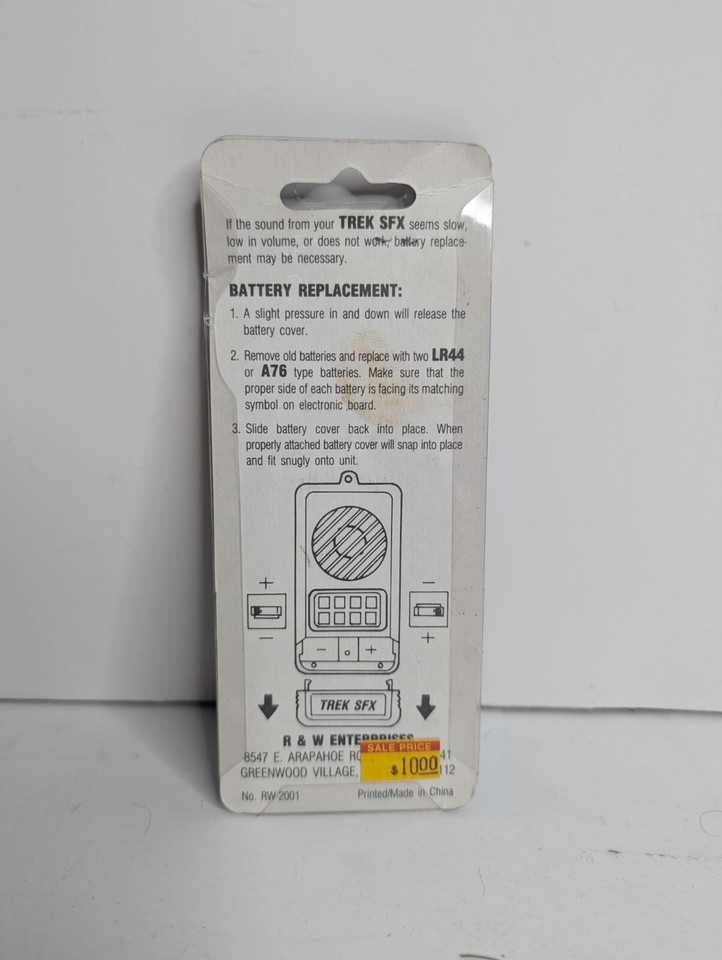 Star Trek Sound Effect Generator Keychain | eBay