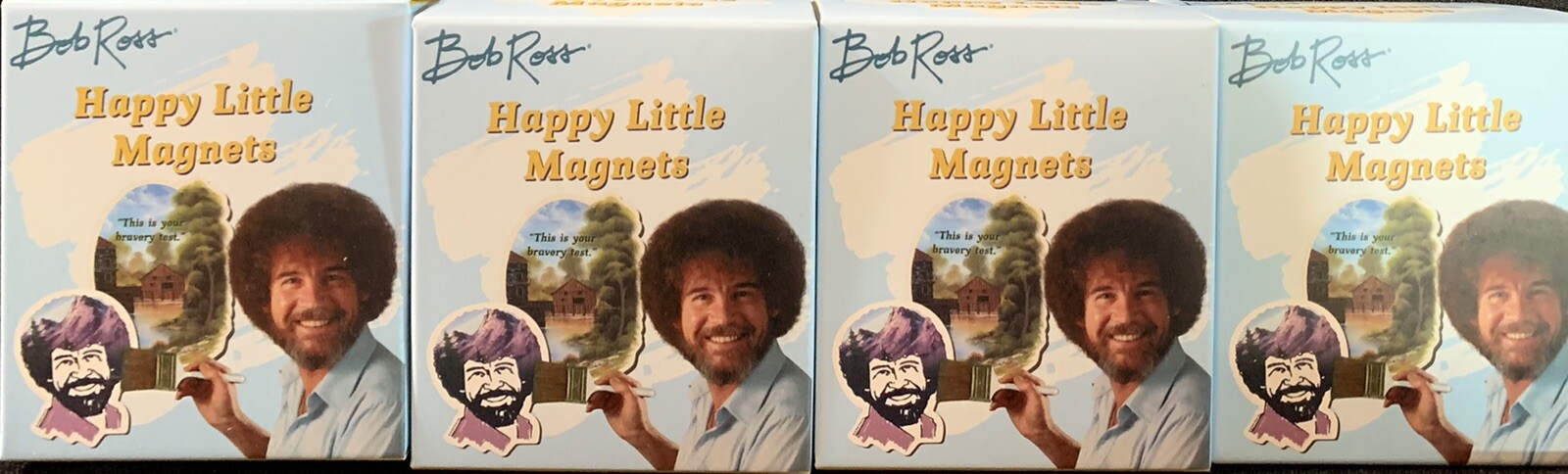 Lot of (5) Bob Ross: Happy Little Magnets Boxed Set, Magnet, Paperback ...