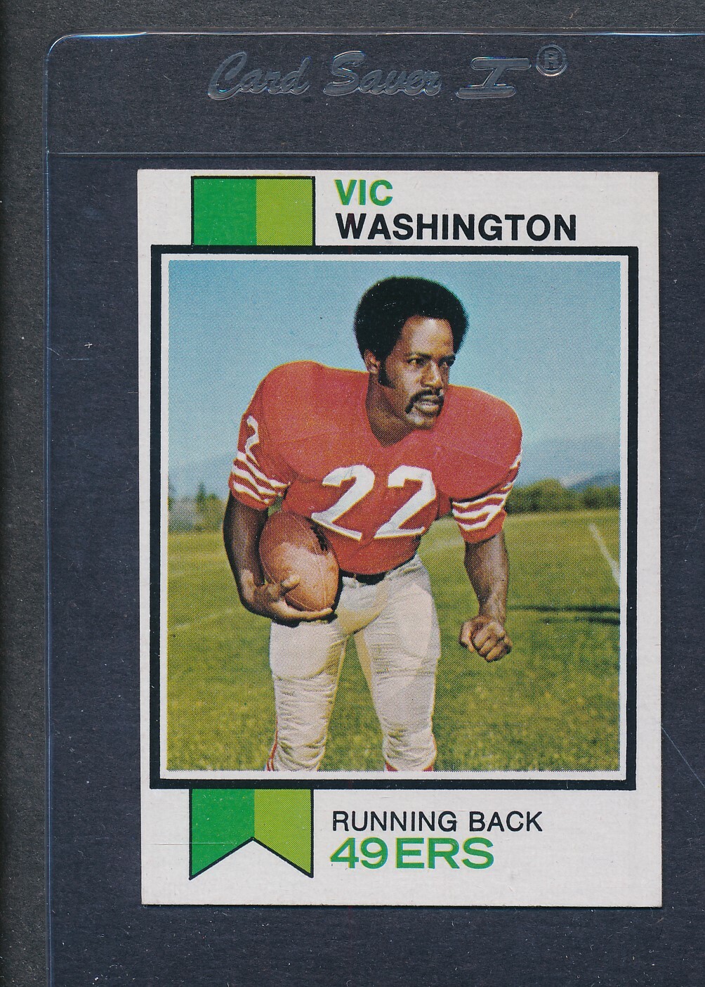 1973 Topps #238 Vic Washington 49ers NM *1471 | eBay