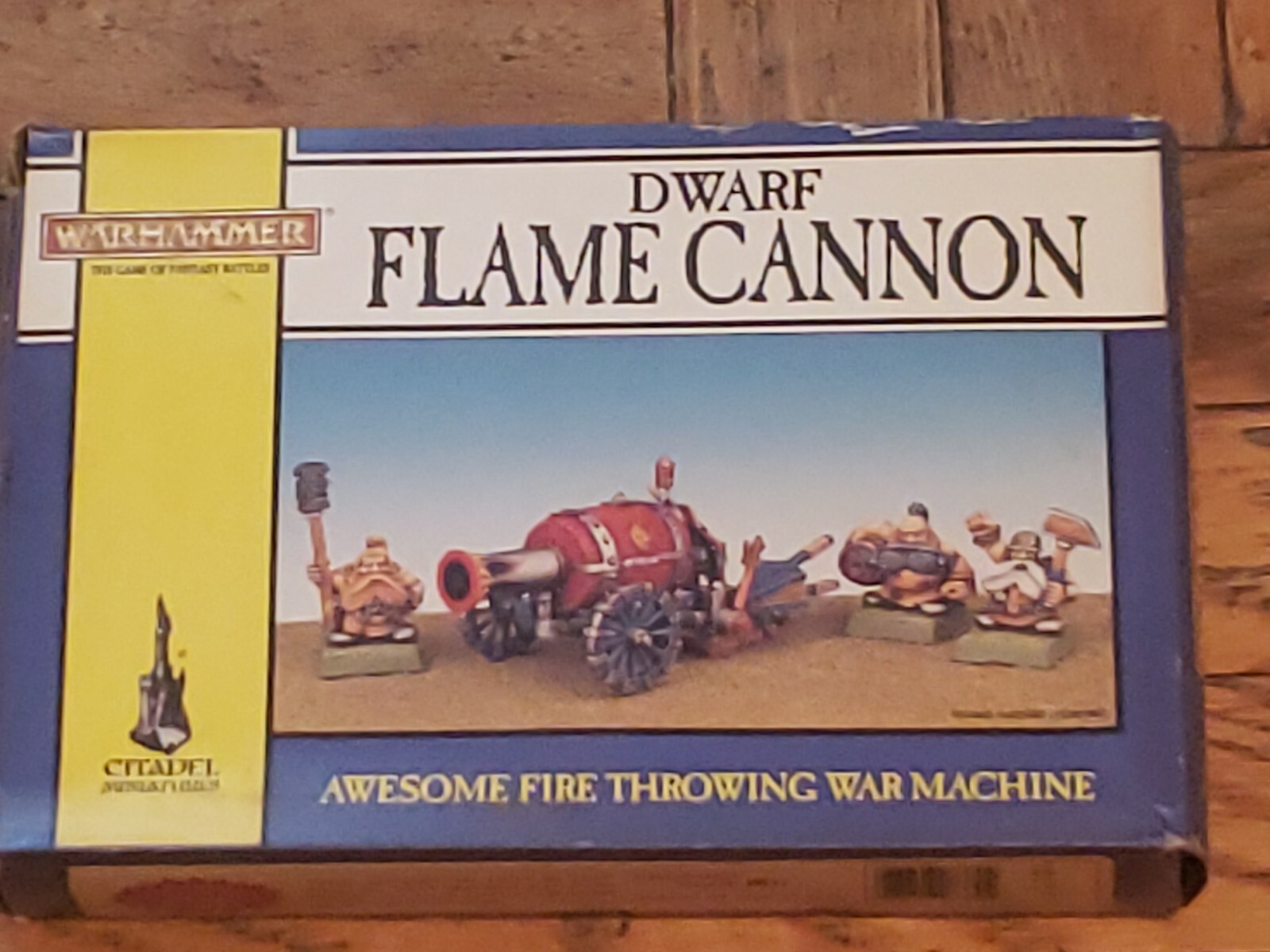 GW WHF Dwarves Flame Cannon (1993 Edition) Box Only | eBay