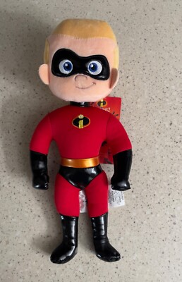 Disney Pixar Incredibles 2 Dash Stuffed Plush Doll Toy 12" Tall w/ Tags ...
