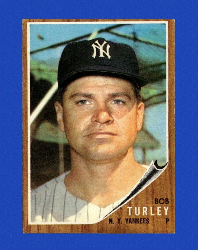1962 Topps Set-Break #589 Bob Turley LOW GRADE *GMCARDS* | eBay