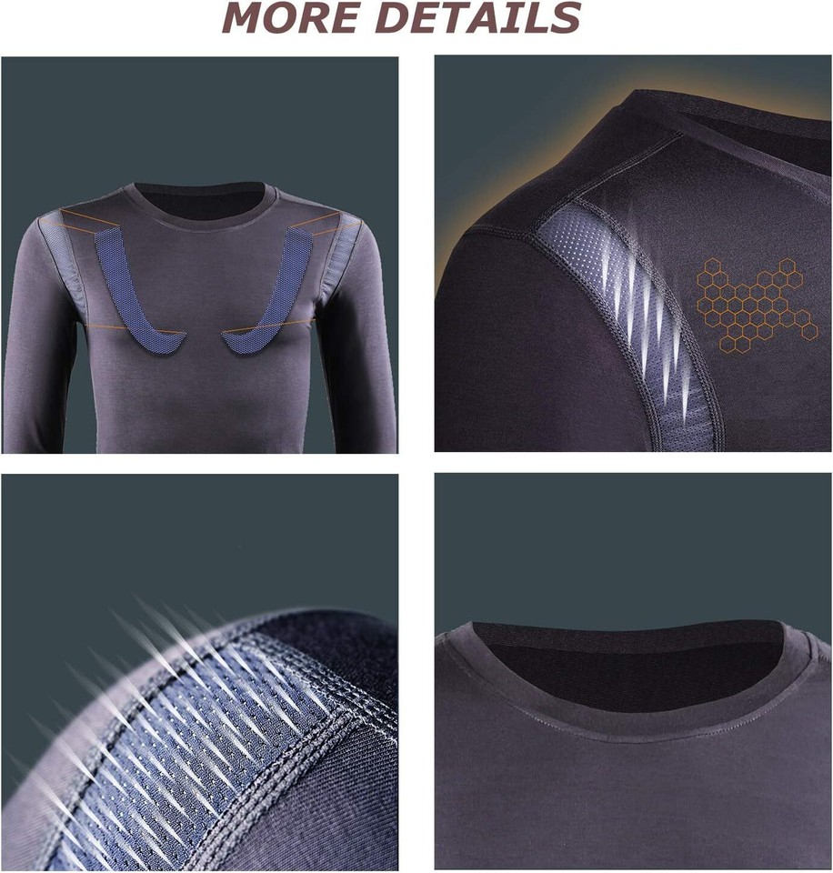 Men's Ice Silk Mesh Breathable Thermal Underwear Set Separation Long ...