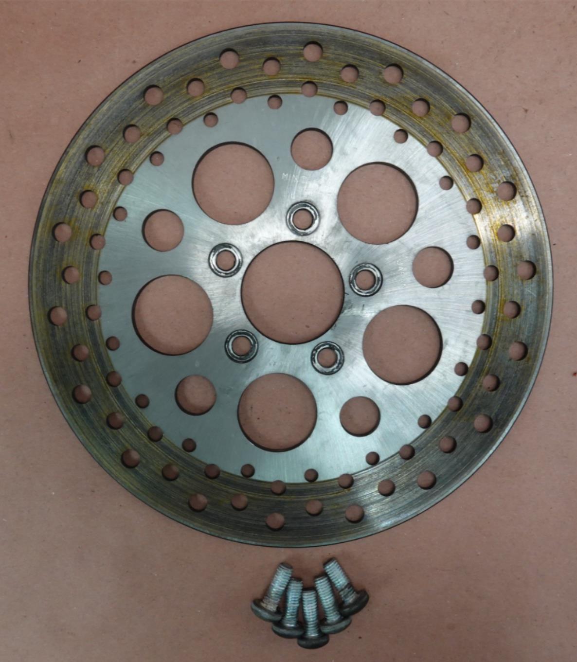 2007-2011 Harley Davidson Street Glide Rear Brake Rotor Disc Wheel Rim ...