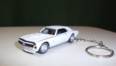 1967 CHEVY CAMARO YENKO WHITE NEW KeyCHAIN! KEY RING Diecast 1967 68 69 ...