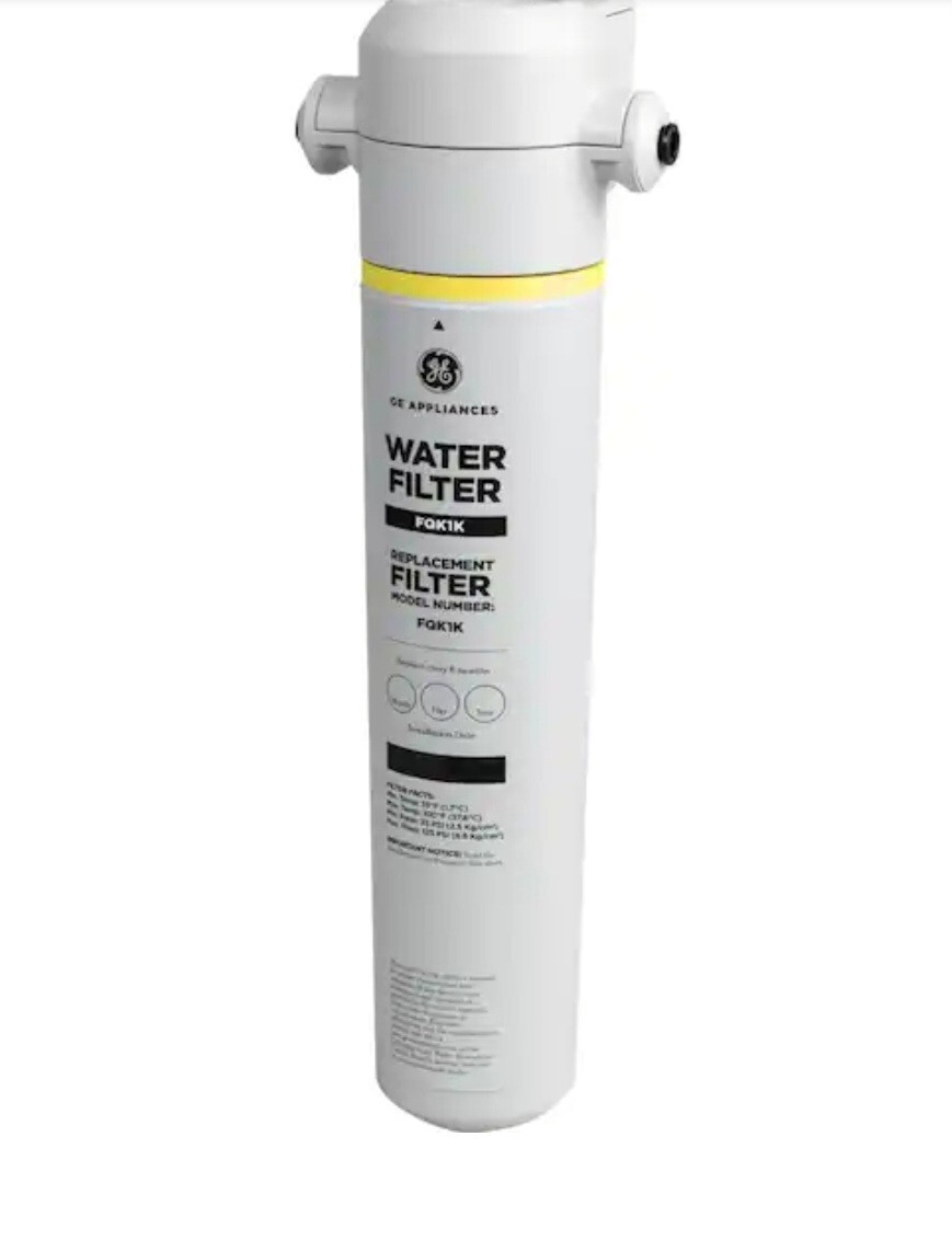 GE In-Line Water Filtration System for Refrigerators or Icemakers ...
