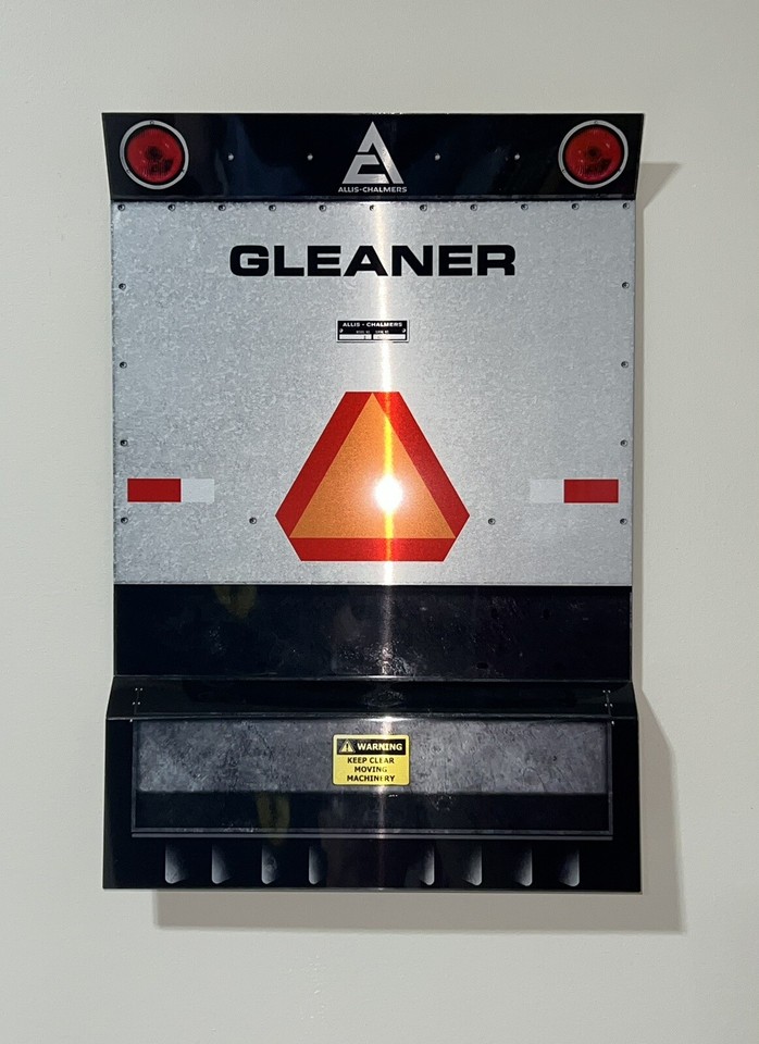 Wow!! Curved Allis Chalmers GLEANER COMBINE farm Equipment Tractor 3D ...