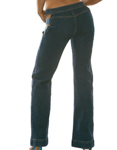 Revice Denim Women's 818 Studio City Low Rise Cut Out Jeans Flared ...