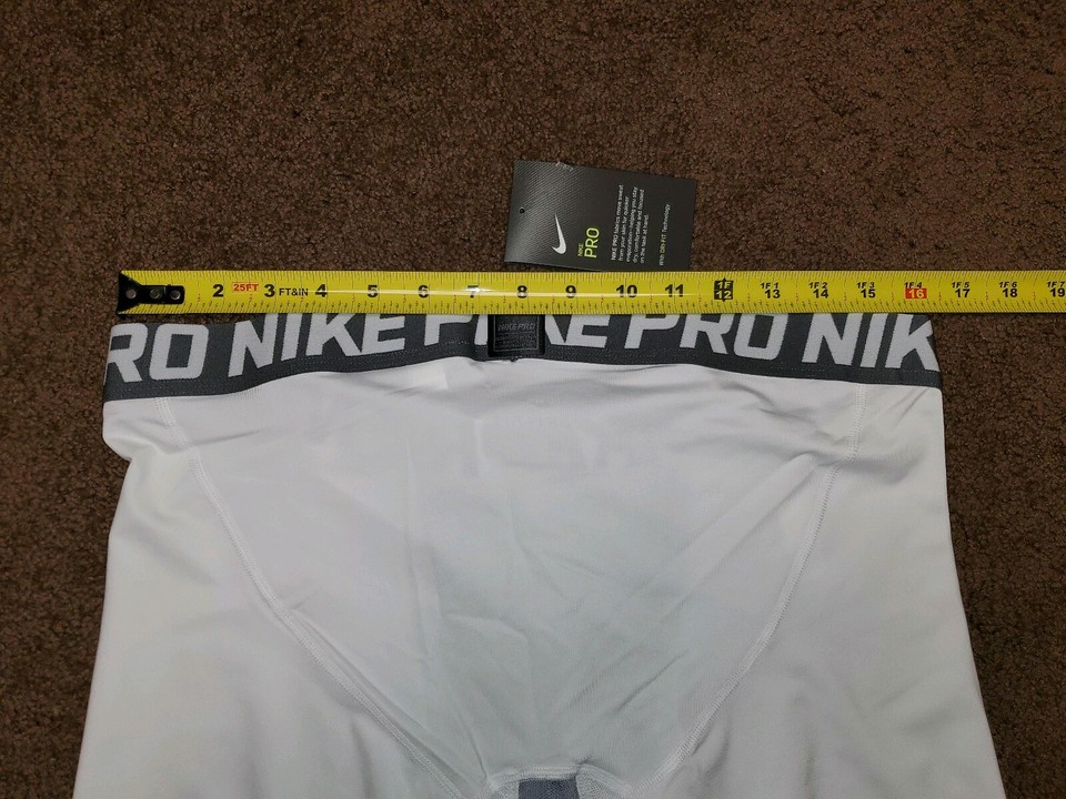 Mens NIKE PRO NBA COMPRESSION SHORTS Player ISSUE PE 880802-101 RARE Sz ...