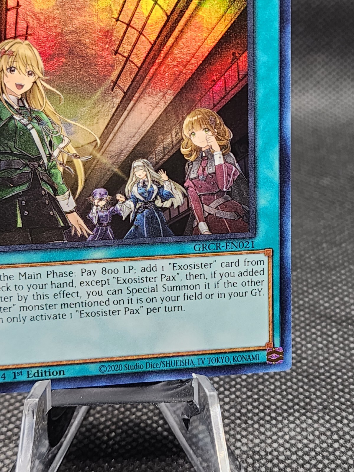 Yu-Gi-Oh%21+TCG+Exosister+Pax+The+Grand+Creators+GRCR-EN021+1st+Edition ...