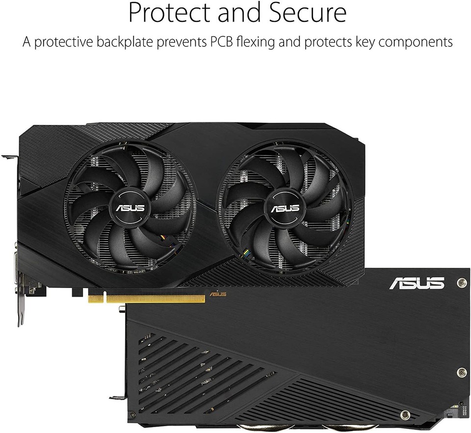 ASUS GeForce RTX 2060 GDDR6 Dual-Fan EVO Graphics Card (DUAL-RTX2060 ...