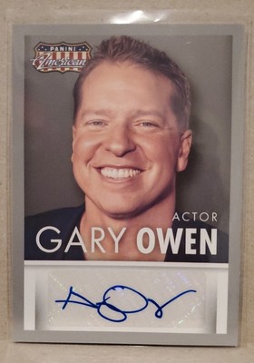 Panini Americana Autograph Trading Card Actor Gary Owen No. S-GO 🗯 | eBay