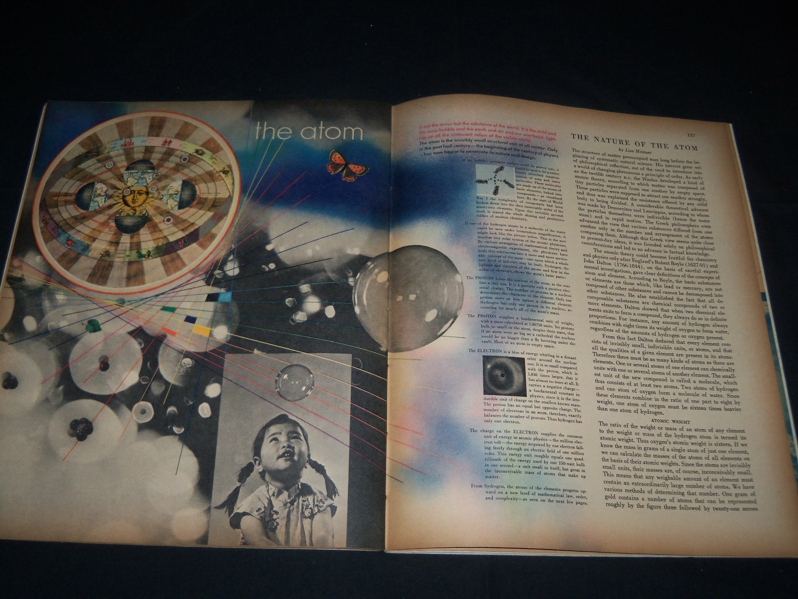 1946 MARCH FORTUNE MAGAZINE - BEAUTIFUL ILLUSTRATED FRONT COVER - O ...