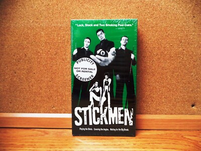 STICKMEN (VHS 2000) BRAND NEW FULL LENGTH DEMO, Robbie Magasiva, Anne ...