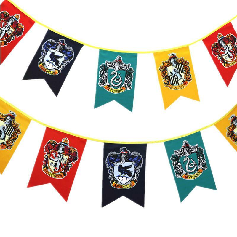 Harry Potter Flags Slytherin Harry Potter Book With Badge, Flag,