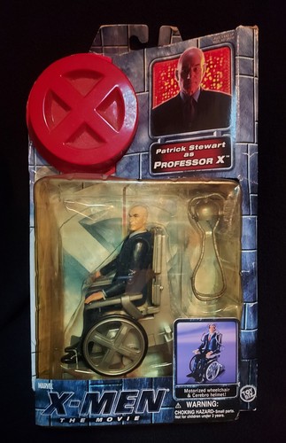 Marvel X-Men Movie Patrick Stewart Professor X Action Figure 2000 Toy ...