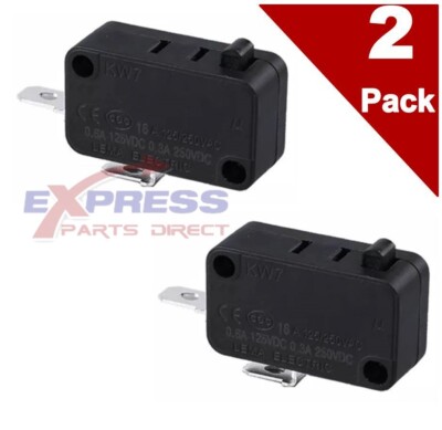 (2 Pack) EXP497 Micro Switch 16A 125/250VAC, 1/2 HP, Normally Open | eBay