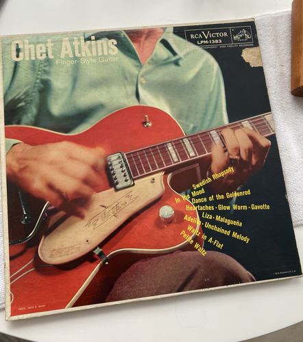 VINTAGE VINYL ORIGINAL Record Chet Atkins Finger-Style Guitar | eBay