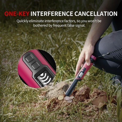 Metal Detector Pinpointer for Adults, IP68 Fully Waterproof Handheld ...