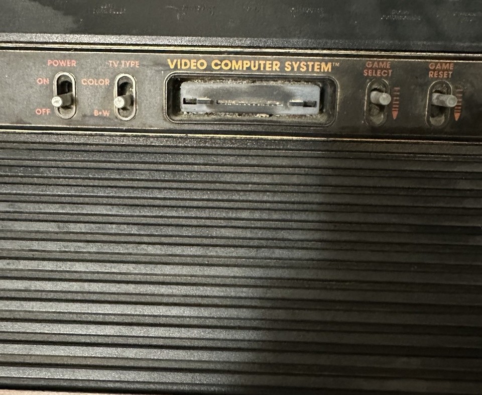 Vintage Atari CX-2600 CONSOLE ONLY *PARTS OR REPAIR* UNTESTED READ ...