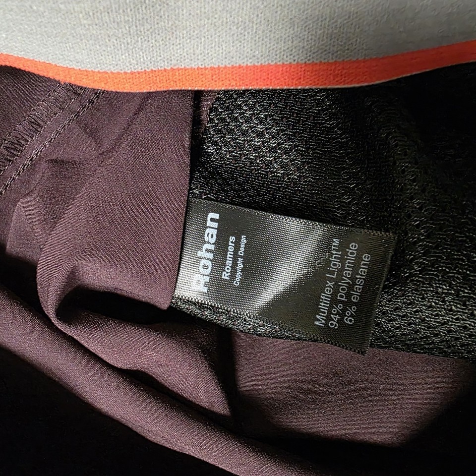 Rohan Trousers Roamer Walking Trousers Size 12 W32 L32 Purple hiking ...