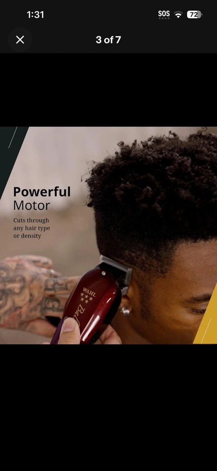 Wahl Professional Balding Clipper 5 Star Series with Accessories/Box ...