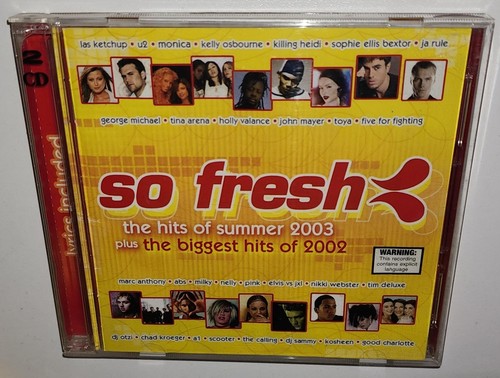 VA SO FRESH: THE HITS OF SUMMER 2003 + THE BIGGEST HITS OF 2002 EX COND ...