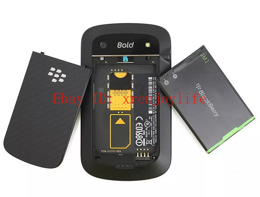 Unlocked Original BlackBerry Bold Touch 9900 Mobile Phone 8GB 3G 5MP ...