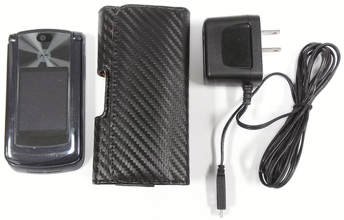 Motorola RAZR2 V9m - Blue and Black ( Verizon ) Very Rare Cellular Flip ...