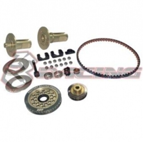 3RACING SAK-D4838 Linear 1.8 Ratio Ball Diff System D4 AWD / RWD 1/10 ...