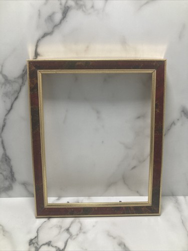Vtg Gold Tone Paisley Border MCM Picture Frame, Holds 8" x 10" *Frame ...