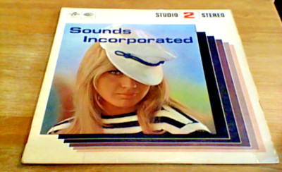 SOUNDS INCORPORATED STUDIO 2 STEREO COLUMBIA 1st UK LP 1966 BEAT MOD ...