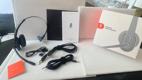 Trotronics Wireless Mono Headset. Perfect For Online Courses . Noise ...