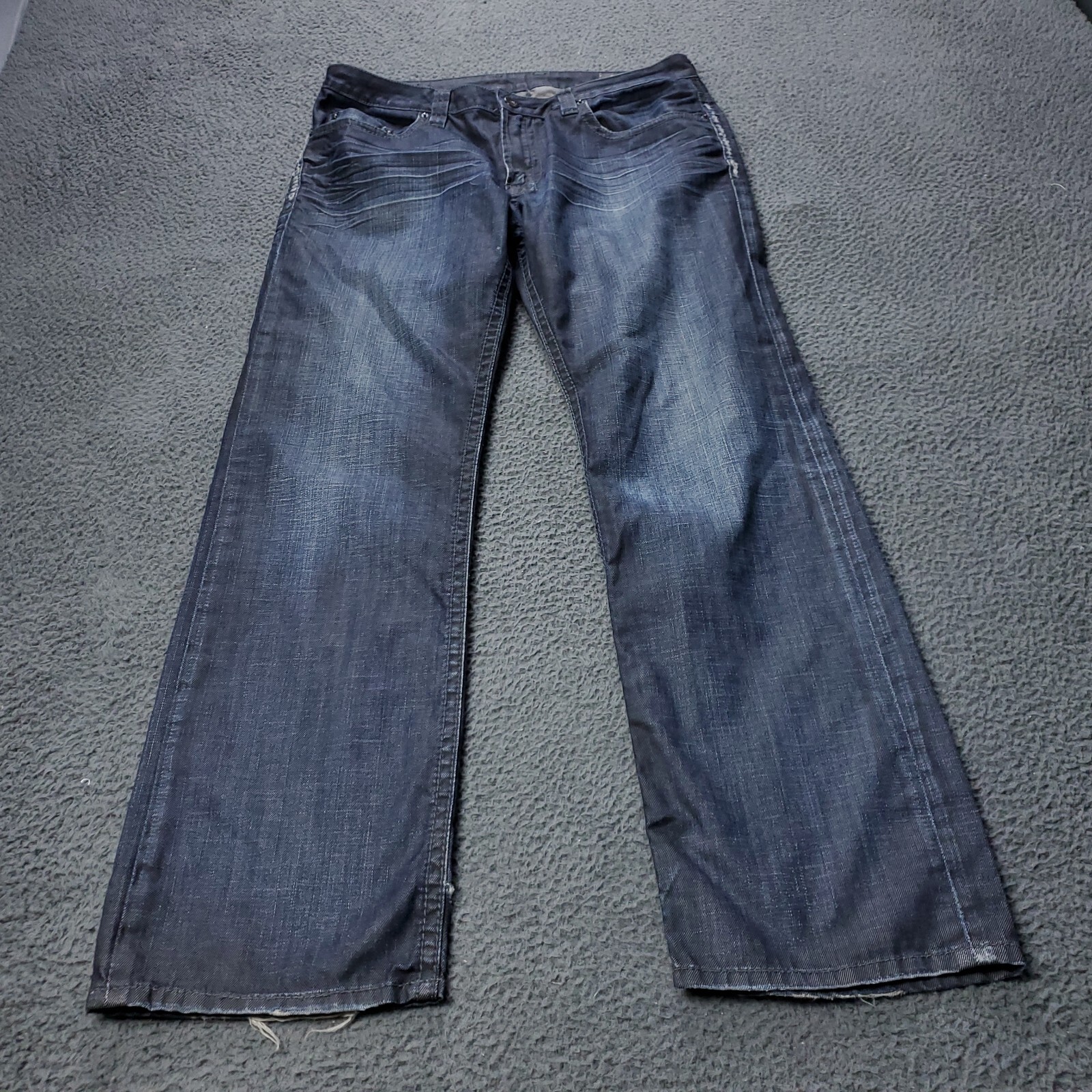 Universal Symbol The Driven Straight Jeans Denim Cott… - Gem