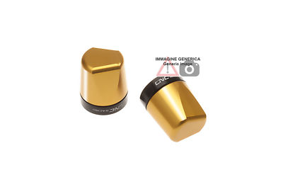 Handlebar ends LOOK gold Ducati SuperSport 2017-18 CNC RACING CM236G ...
