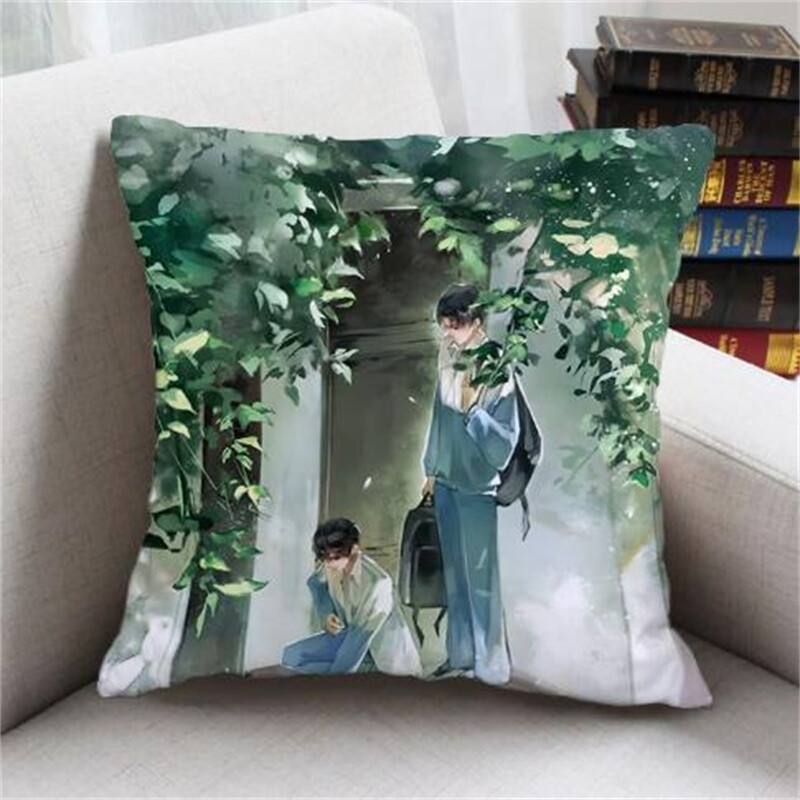 Anime cartoon Periphery Pillow Case Decor Sofa Print Cushion Cover Home ...