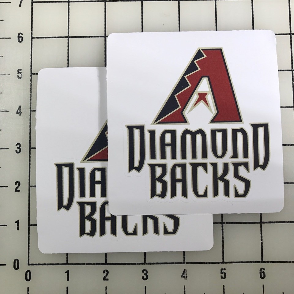 Arizona Diamondbacks MLB 4" Wide VInyl Decal Sticker - BOGO | eBay