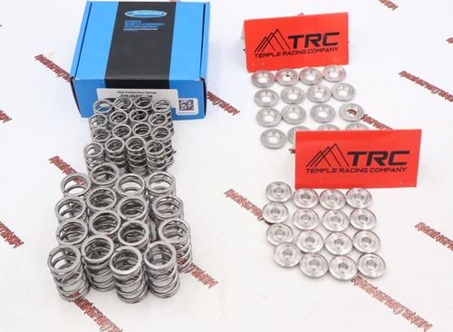 Supertech 80Ib Dual Valve Springs & TRC Titanium Retainers Kit K20 K24 ...