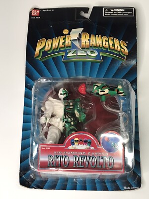 Power Rangers ZEO RITO REVOLTO Evil Space Alien Pumping Air Cannons ...