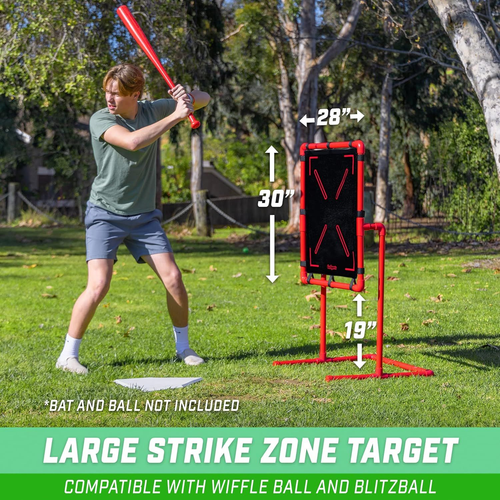GoSports Baseball Strike Zone Target for Plastic Balls - One Size, Red ...