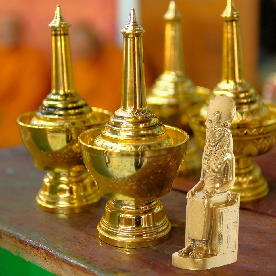 Creative Sphinx Figurines Egypt Statue Ancient Style Decorative ...