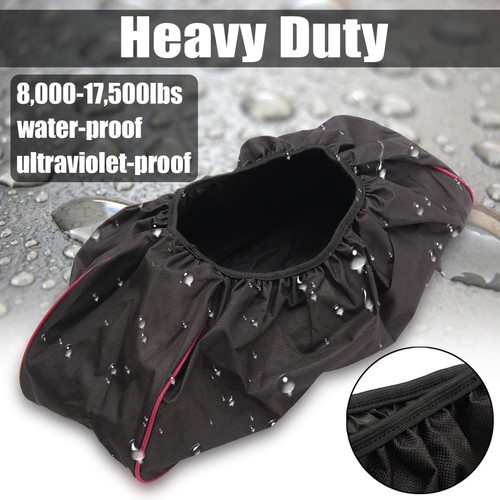 Waterproof Soft Winch Dust Cover Driver Recovery 8,500 to 17,500 lbs ...