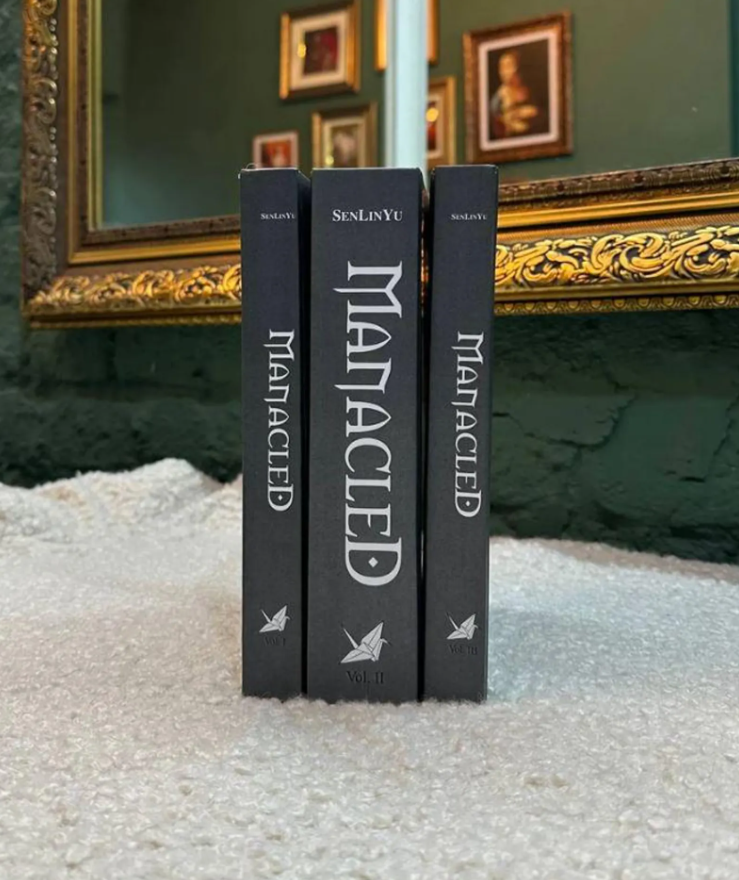 Manacled Book Complete 3-Volume Hardcover Edition with Illustrations by ...